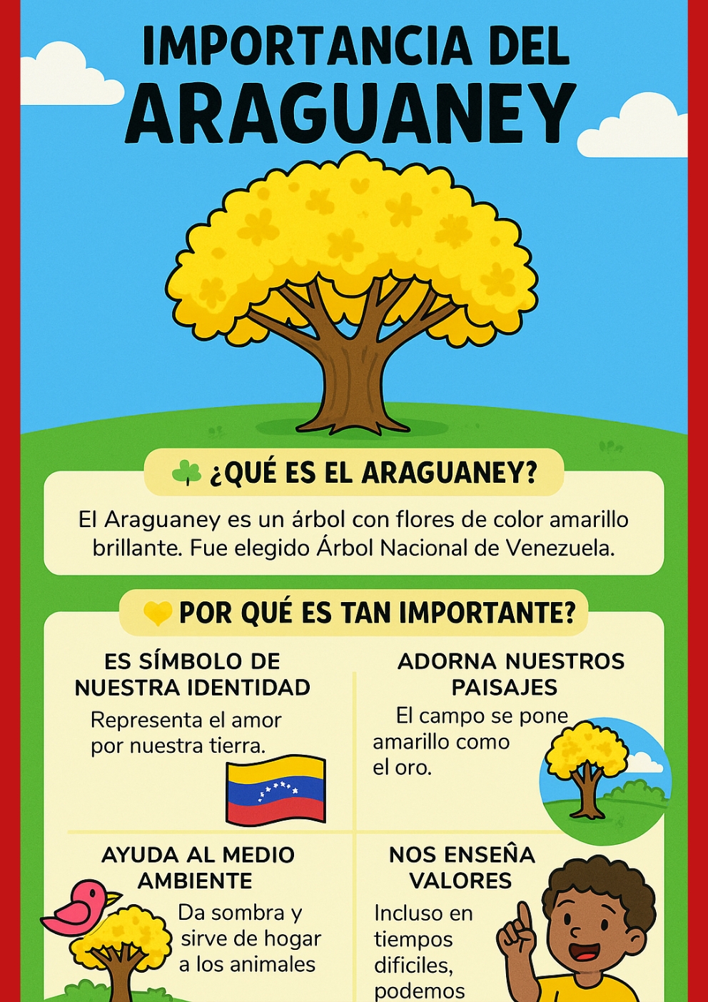 7 características del Araguaney que lo hacen único en el mundo